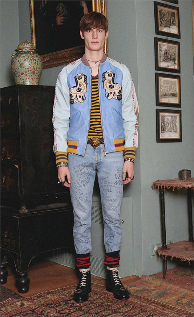Gucci (masculino) pré primavera-verão 2017 - Lilian Pacce