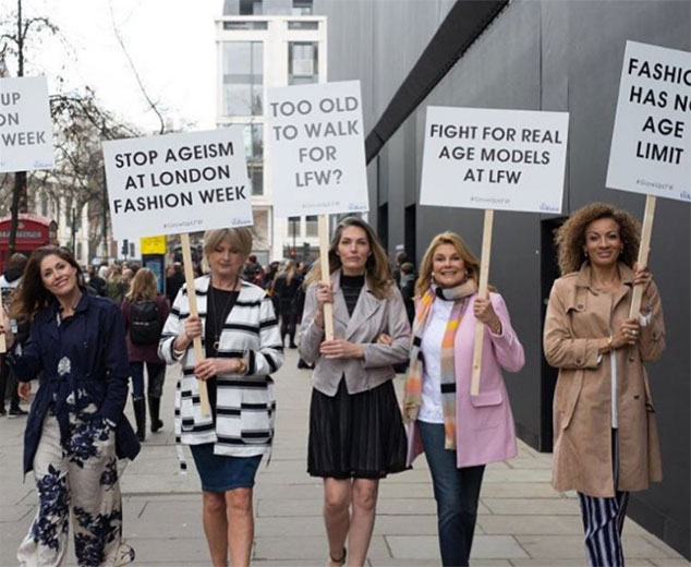 Musas da melhor idade na passarela de Simone Rocha! | Lilian Pacce