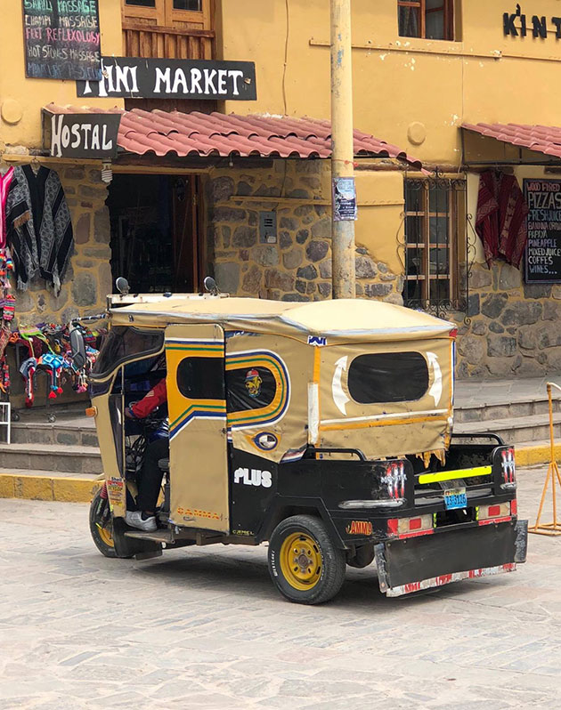 Taxi cholo: mash-up pós-moderno! | Lilian Pacce