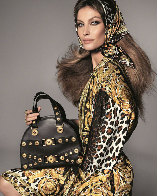 Gisele, Naomi Campbell, Gigi Hadid e mais na campanha da Versace ...