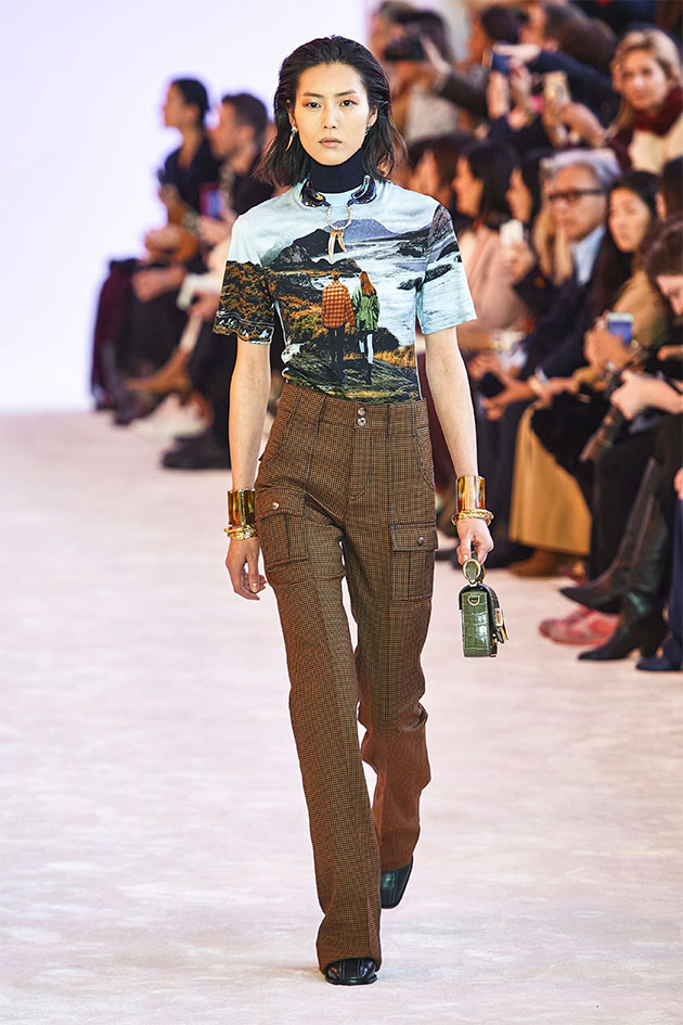 Chloé homenageia Lagerfeld e atualiza os anos 70 | Lilian Pacce