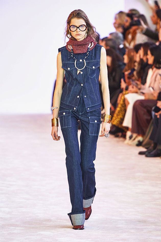 Chloé homenageia Lagerfeld e atualiza os anos 70 | Lilian Pacce